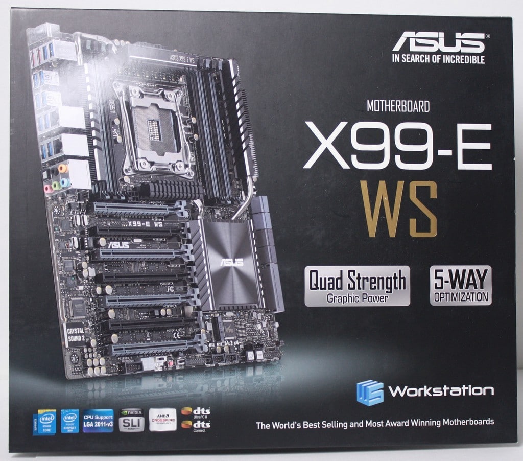 ASUS X99-E WS Motherboard - Workstation Durability and Compatibility ...