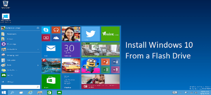 Install Windows 10 Preview From A Flash Drive - Bjorn3D.com