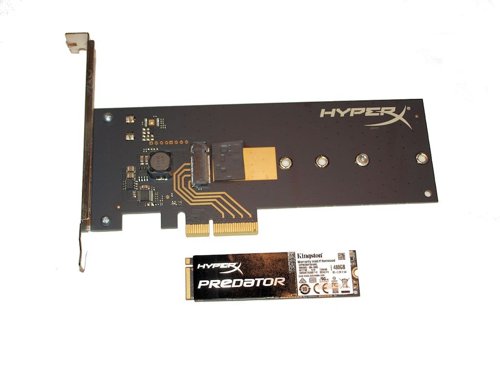 480GB HyperX Predator M.2 PCIe SSD (SHPM2280P2/480G)