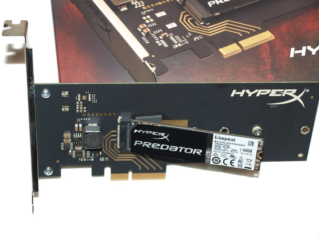480GB HyperX Predator M.2 PCIe SSD (SHPM2280P2/480G)