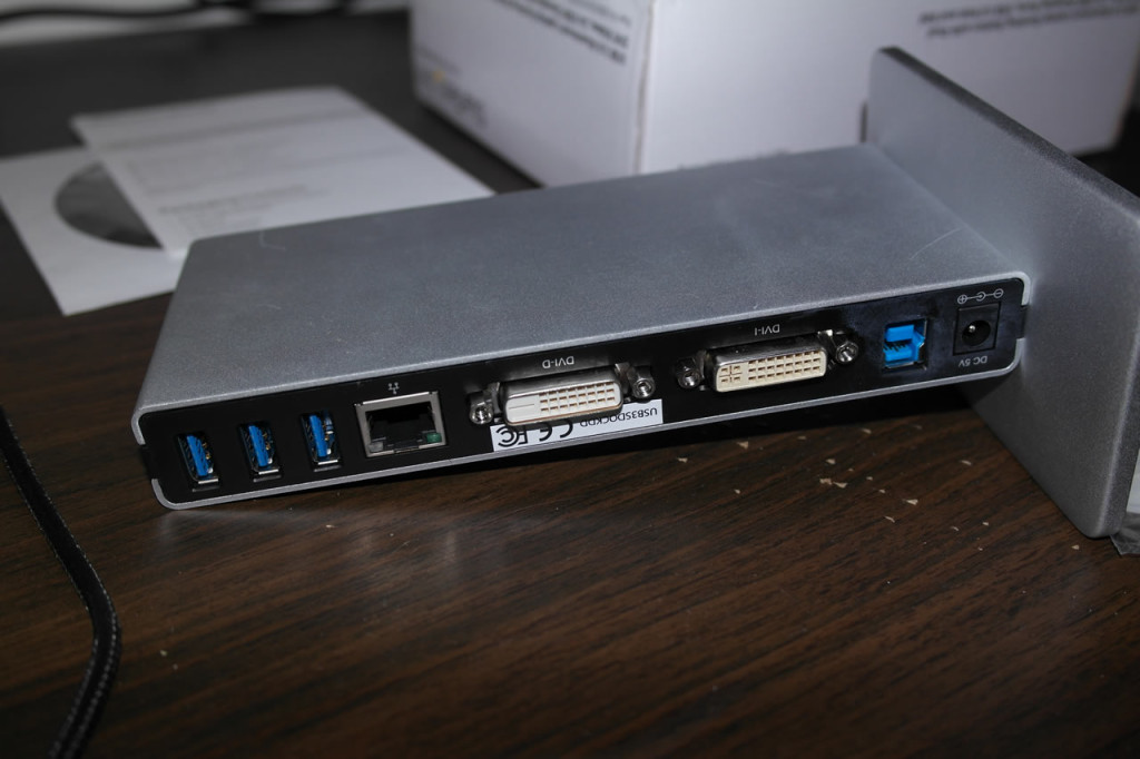 Startech Universal USB 3.0 Laptop Docking Station w/ Dual DVI Video ...