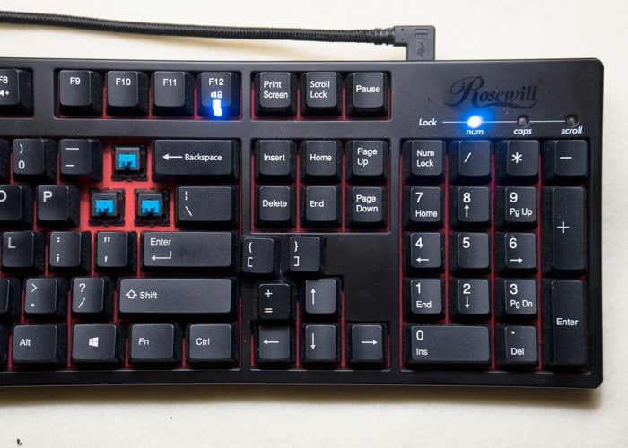 Rosewill RK9000V2 Mechanical Keyboard - Bjorn3D.com