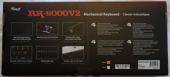 Rosewill RK9000V2 Mechanical Keyboard - Bjorn3D.com
