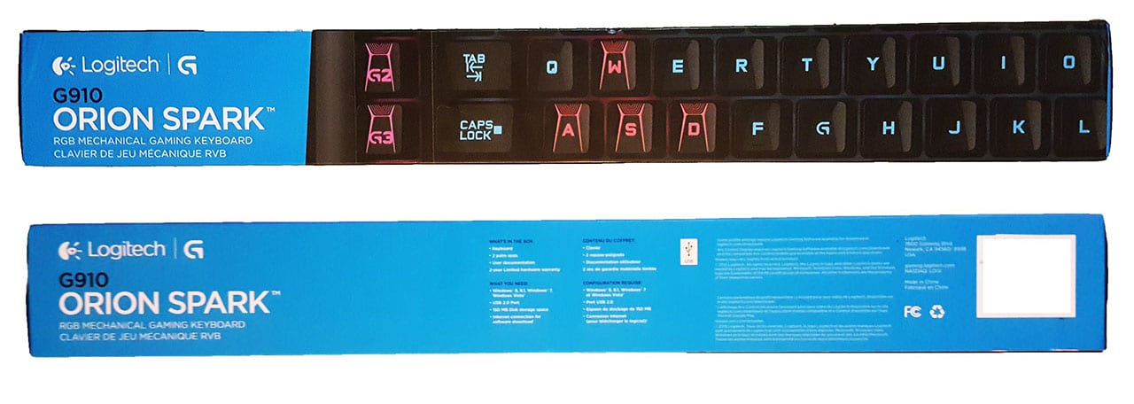 Logitech G910 Orion Spark - Bjorn3D.com