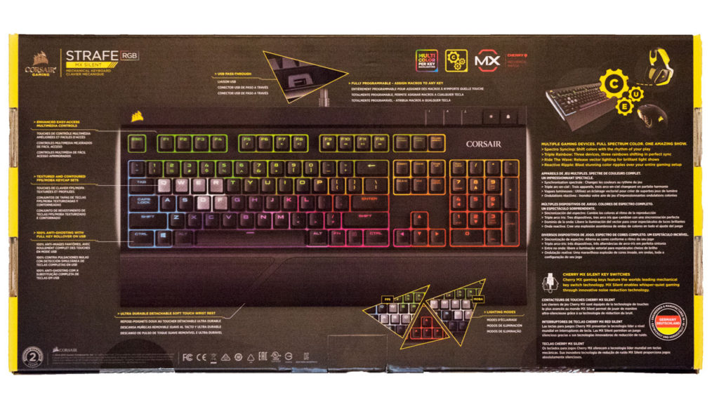 Corsair Strafe RGB Silent - Bjorn3D.com