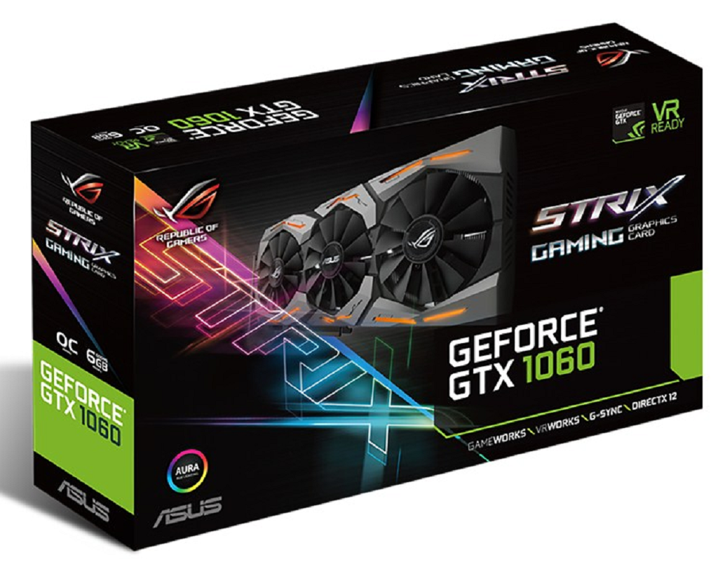 ASUS Strix ROG GTX 1060 6GB, Gaming With Godzilla (STRIX-GTX1060-O6G ...