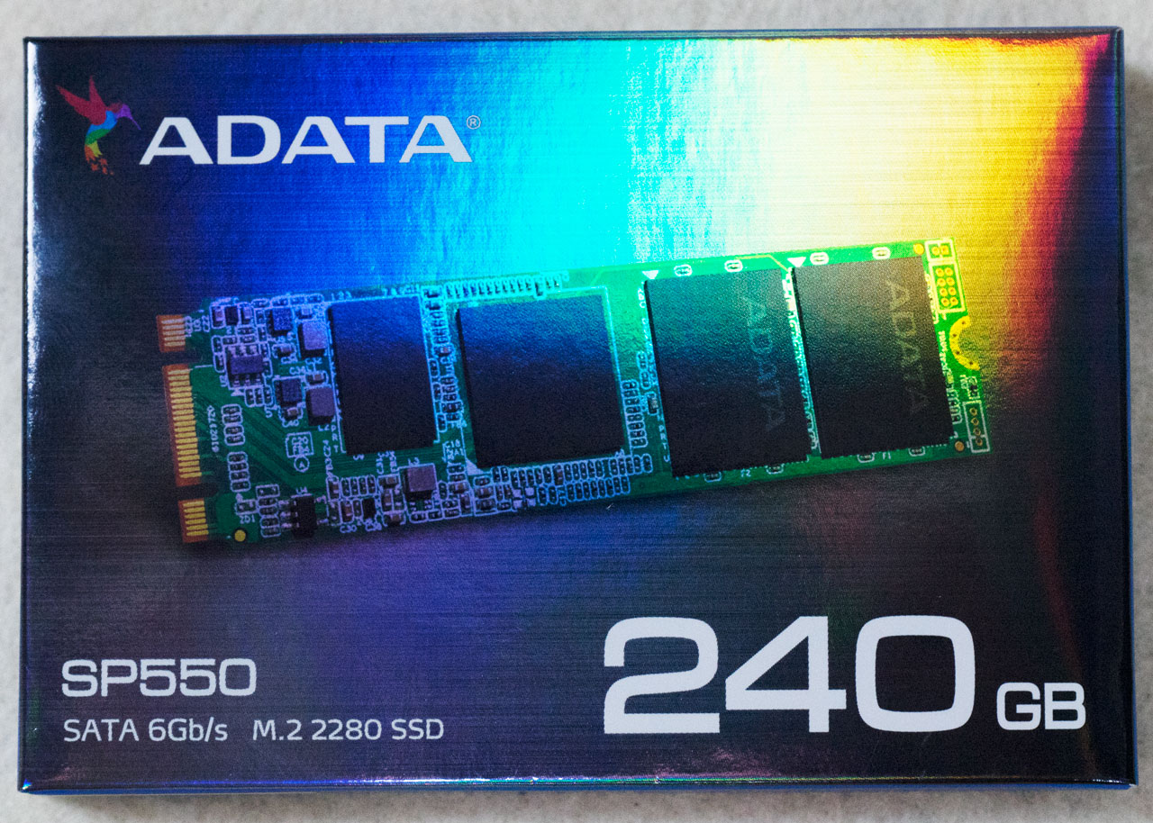 ADATA SP550 M.2 240GB SSD - Bjorn3D.com