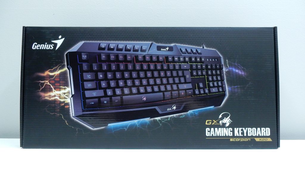 Genius Scorpion K20 Gaming Keyboard - Bjorn3D.com
