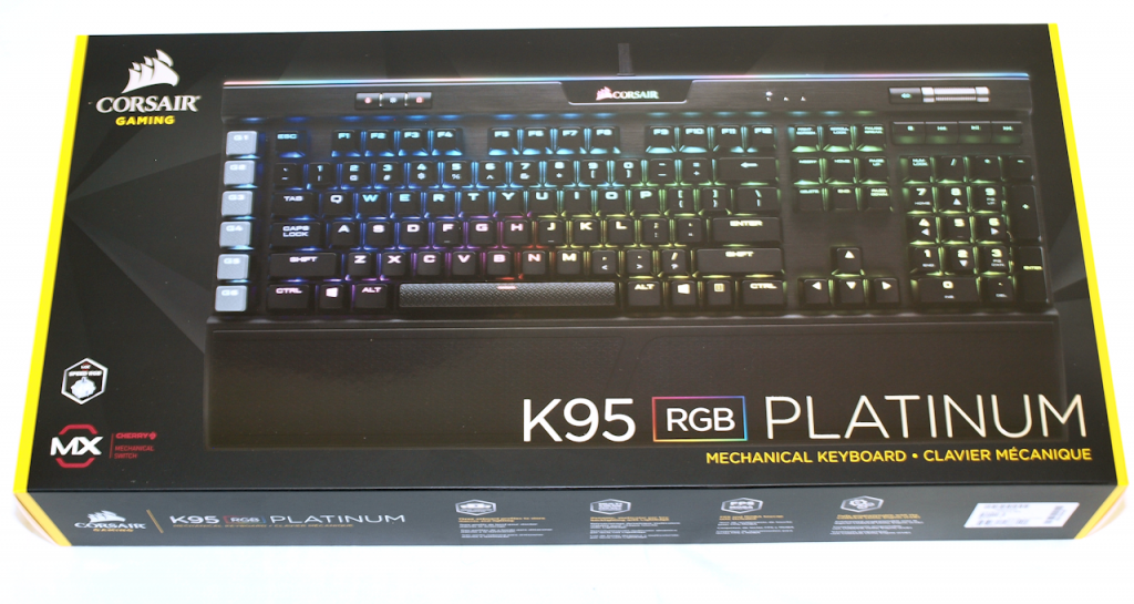 Corsair K95 RGB Platinum Mechanical Keyboard Review: The Flagship Sails ...