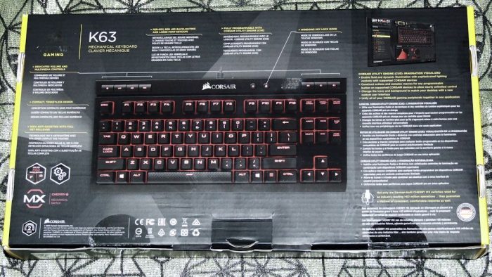 Corsair Gaming K63 Compact Mechanical Keyboard Review - Bjorn3D.com